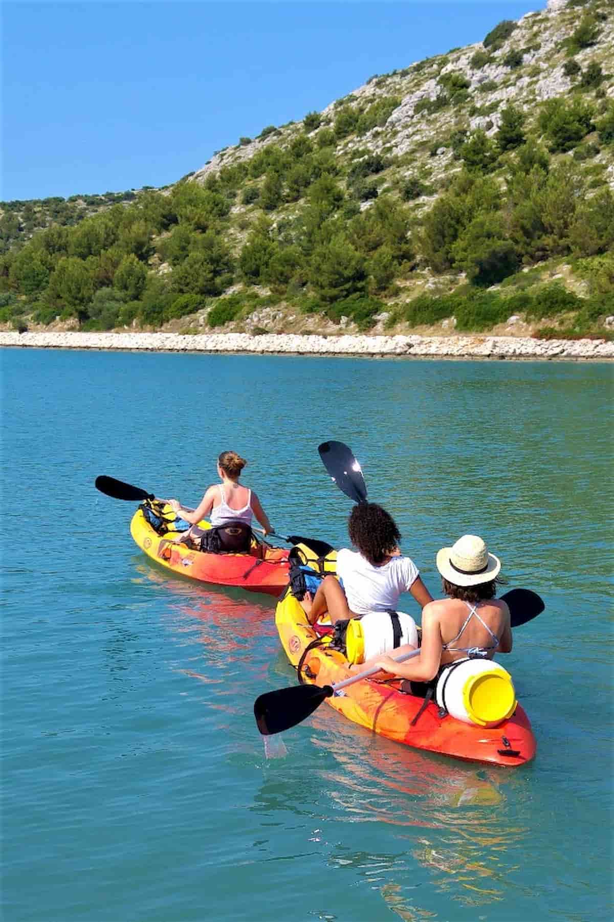 Kayaking In NP Telascica Dugi Otok From Sali With Transfer
