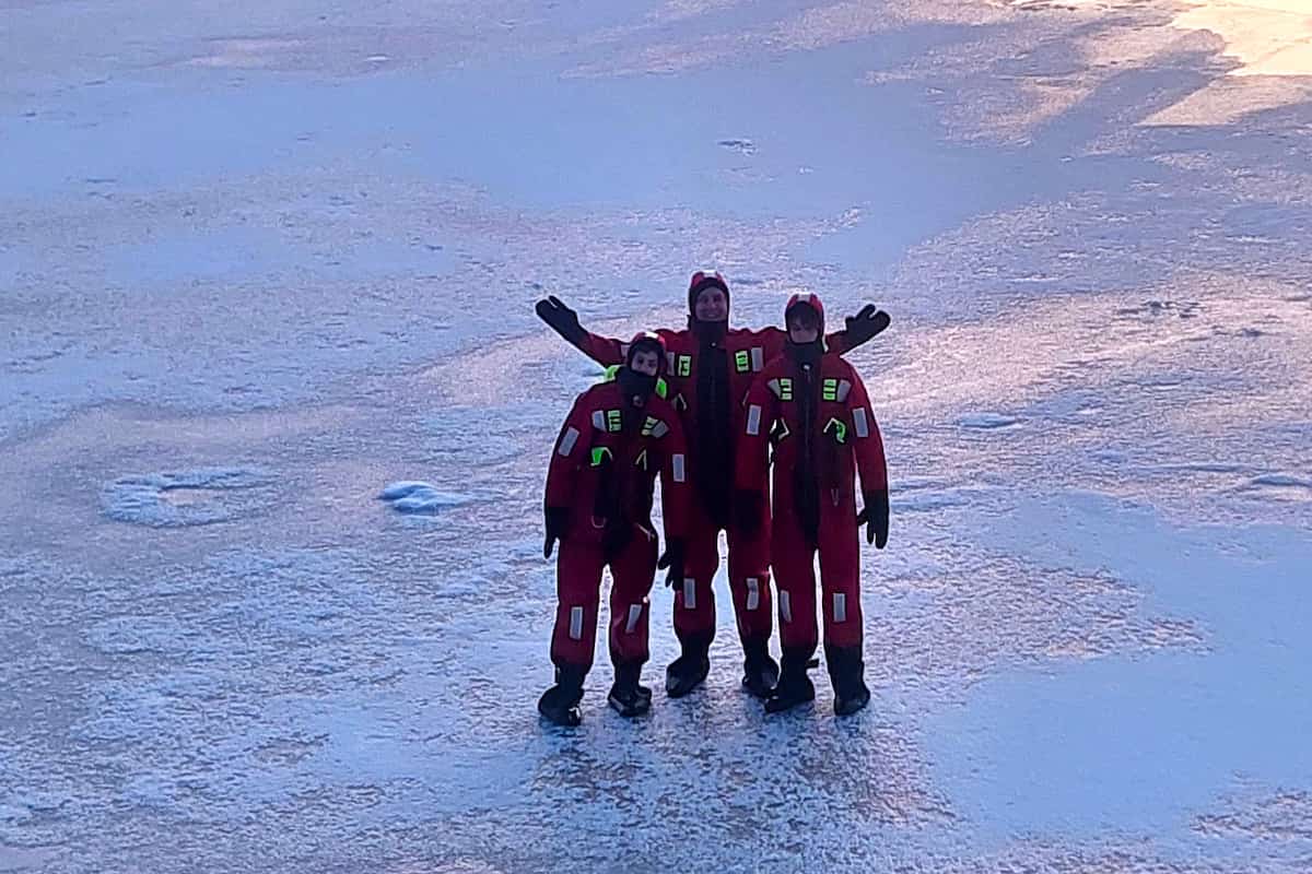 Tromso: Ice Floating in Warm Survival Suit | Arctic Floating