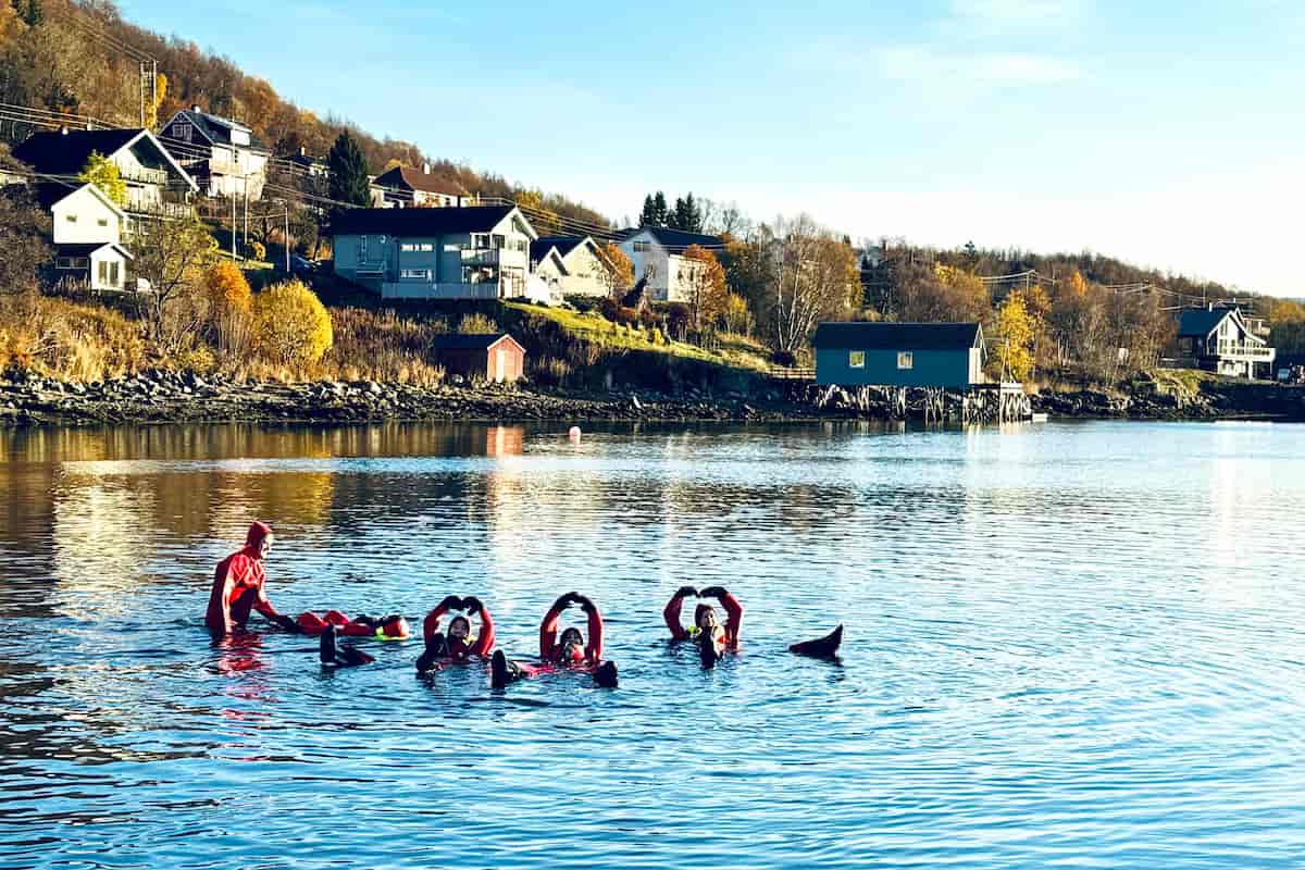 Tromso: Ice Floating in Warm Survival Suit | Arctic Floating